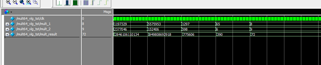 基于fpga的64bit算术乘法器设计verilog代码quartus仿真