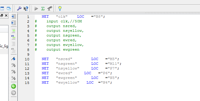 基于fpga的交通灯设计verilog代码ise Basys2开发板