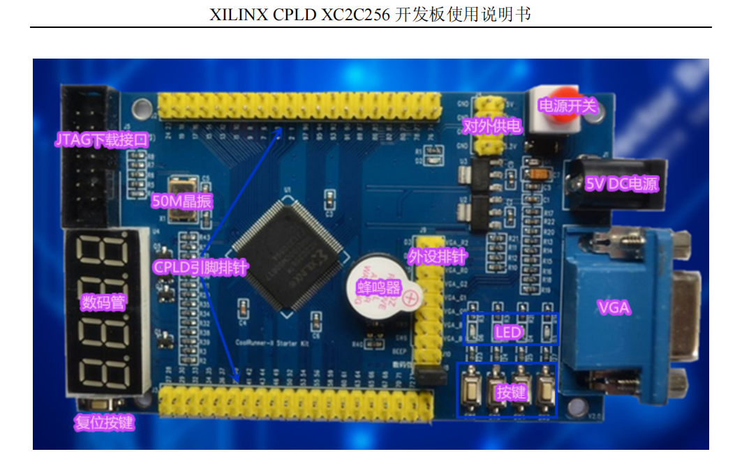 信号延迟电路设计Verilog代码ISE Xilinx CPLD开发板